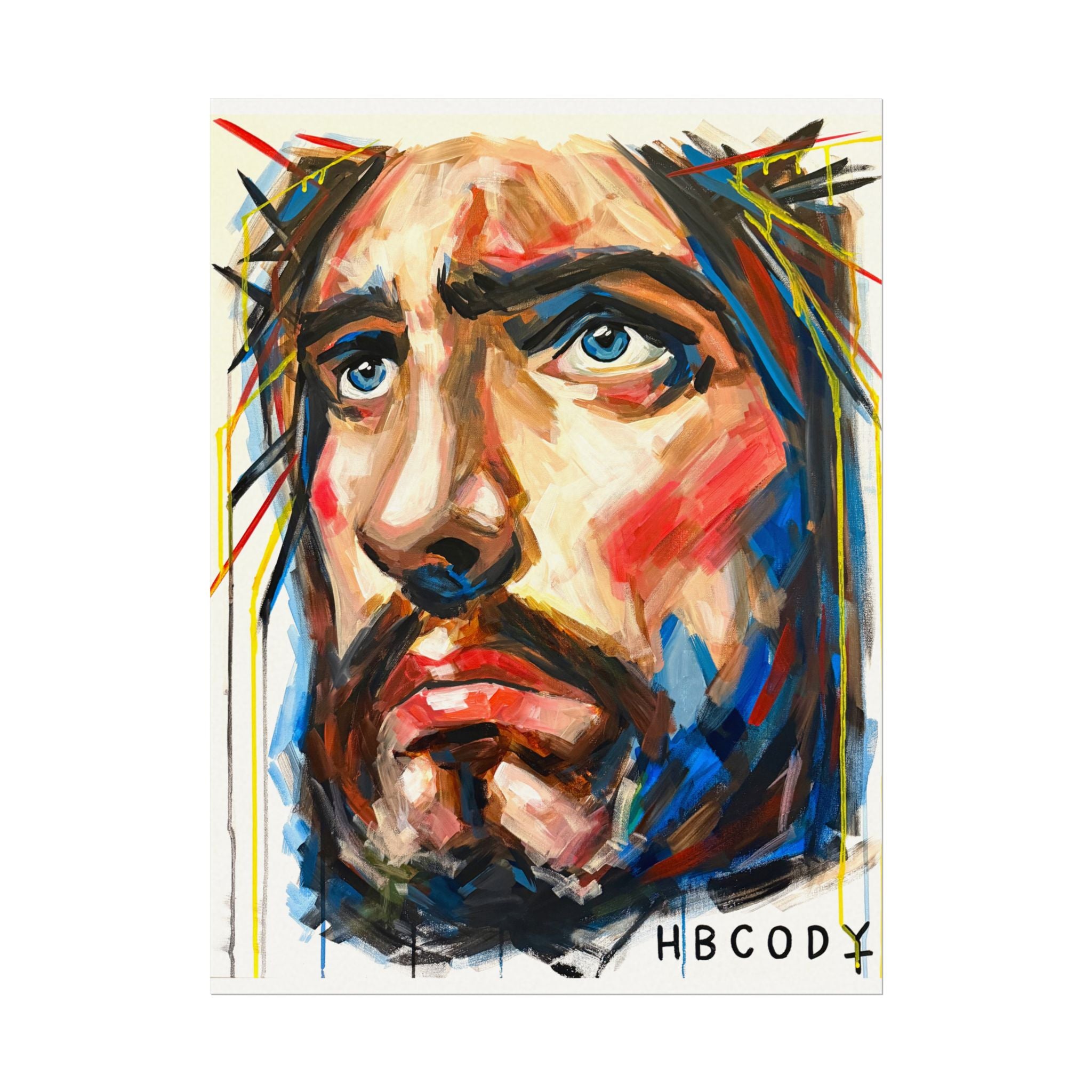 Advent Jesus Paper Print – Heather Burke-Cody Art